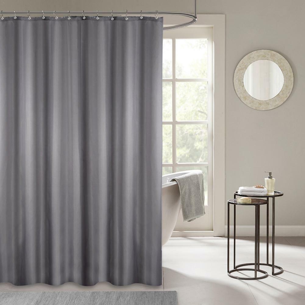 LINO ΚΟΥΡΤΙΝΑ ΜΠΑΝΙΟΥ DECO GREY 180X180 | Lino Home