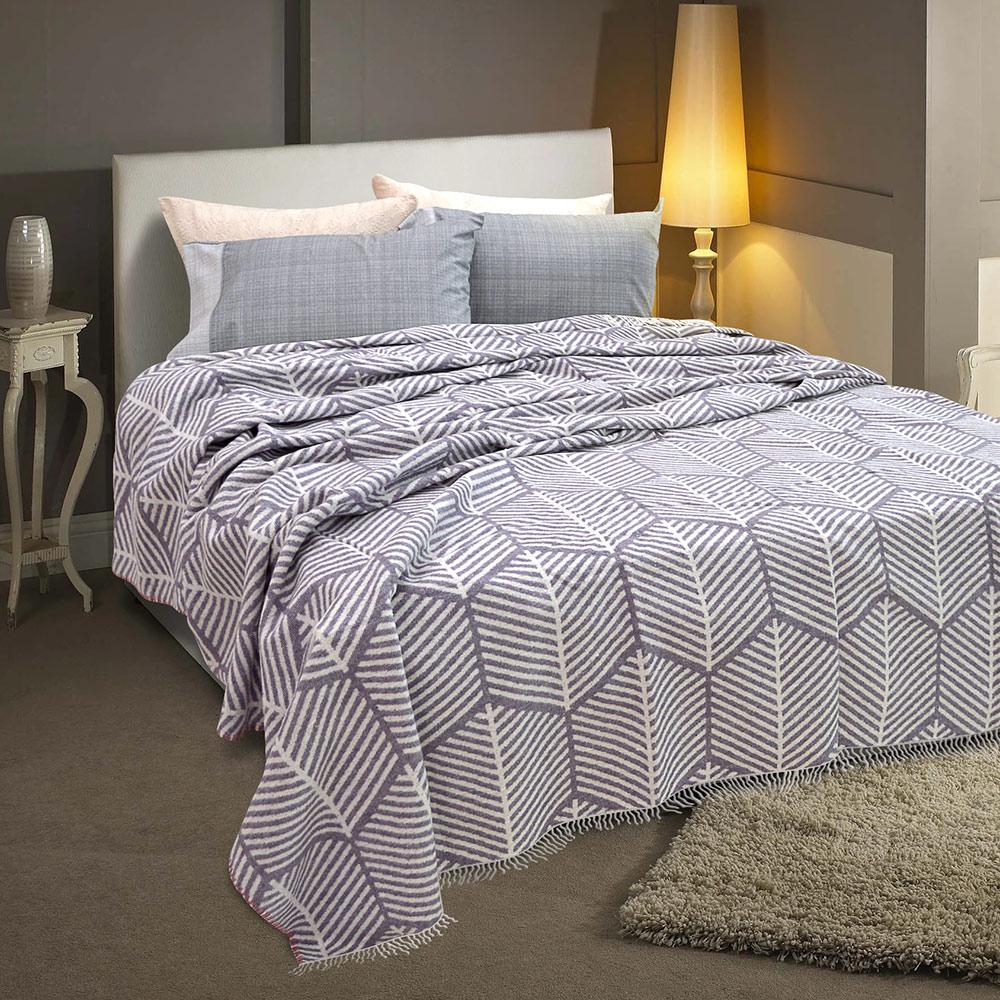 LINO ΚΟΥΒΕΡΤΑ ΜΕ ΚΡΟΣΙΑ BANY LILAC 230X230 | Lino Home