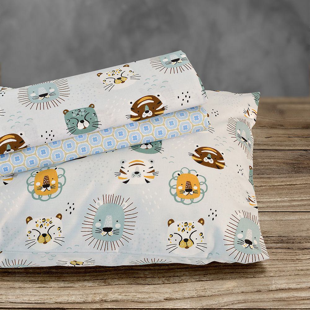 LINO ΣΕΤ ΣΕΝΤΟΝΙΑ ΛΙΚΝΟΥ HERISON MINT 75Χ120 | Lino Home