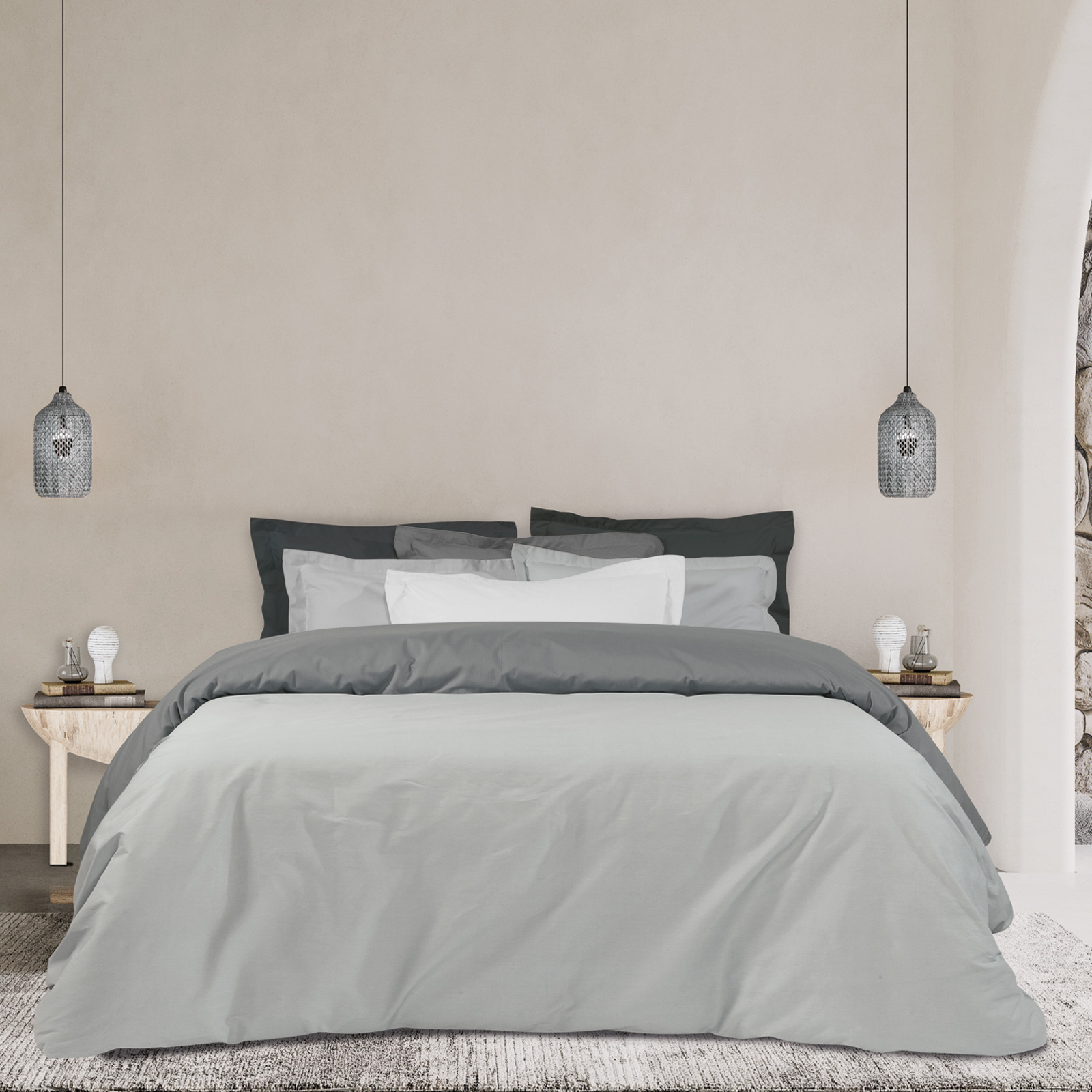 Das Home 1015 Σεντονι Μονο Με Λαστιχο Μαυρο 100x200+35 - LinoHome